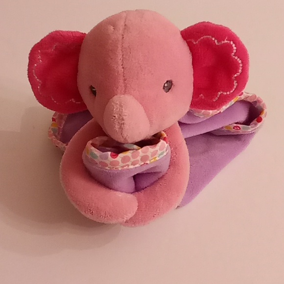 Fisher-Price | Toys | Fisher Price Lovey Lovie Elephant Rattler Plush ...